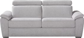 XXXLutz ROZKLÁDACÍ POHOVKA, textil, barvy stříbra Novel - Rozkládací sedačky - 002469003401