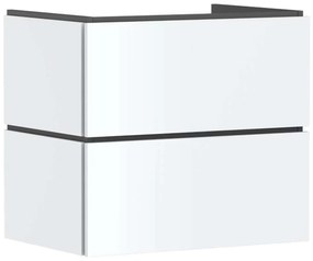Hansgrohe Xilesa E - Umyvadlová skříňka, 62x68x47 cm, 2 zásuvky, matná bílá 54258700