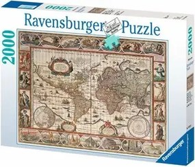Ravensburger Mapa světa - 2000 dílků / od 14 let