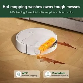 iRobot Roomba Plus 675 Combo + AutoWash dock bílá / robotický vysavač