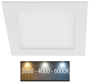LED Koupelnové podhledové svítidlo LED/12W/230V 3000/4000/6000K IP44