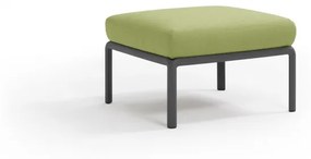 Nardi Komodo Pouf ANTRACIT-AVOCADO Sunbrella