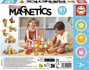 EDUCA Magnetická stavebnice Magnetics / 61 dílků