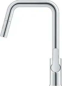 Grohe QuickFix Start - Dřezová baterie s výsuvnou sprškou chrom