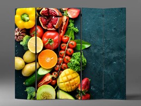 Liox Paraván ovoce a zelenina Rozměr: 225 x 180 cm