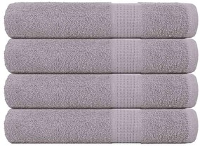 Saunové osušky FROGN 4 ks šedé 80x200 cm 360 g/m² 136840