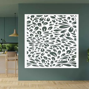 Dřevěný vyřezávaný obraz mandala – Moderní dekorace| SENTOP PR0285