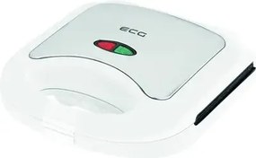 ECG S 3271 zeleno-bílá / Sendvičovač / 750W / 4 sedviče