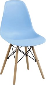 Casarredo - Komfort nábytek Plastová jídelní židle MODENA II modrá