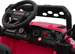 Elektrické autíčko OFF ROAD Speed ​​růžové