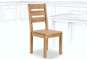 Wooded Jídelní židle Durham z masivu DUB