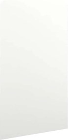 Zrcadlo s LED světly 90 x 45 cm sklo obloukové 3102978