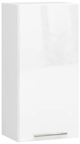 Kuchyňská skříňka OLIVIA W40 H720 - bílá/bílý lesk