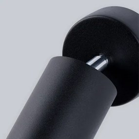 Nástěnné svítidlo SOLLUX LEMMI 1 černé GU10 1x40W bez žárovky SL.1126