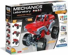 Clementoni SciencePlay Mechanics: Monster truck - 10 modelů / 200 dílk