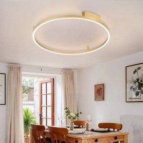 Brilagi - LED Stmívatelné svítidlo PORTOFINO LED/60W/230V pr. 80 cm zlatá + DO
