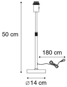 Stolní lampa ocelová nastavitelná - Parte