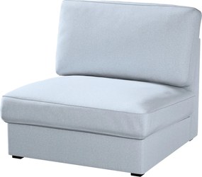 Potah na neskládací křeslo IKEA Kivik barva modrá látka pletený vzor