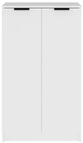 Botník bílý 59 x 35 x 100 cm kompozitní dřevo - Default Title