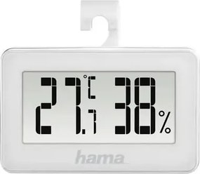 Hama Mini teploměr  vlhkoměr bílá