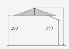 Doppler EXPERT 350 cm zelená