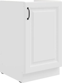 STILO bb | dolní skříňka 50ZL 1F na dřez | 50 cm | UNI dvířka | bílá/bílá mat