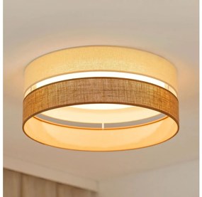 Brilagi - LED Stropní svítidlo ROYAL YUTE LED/24W/230V pr. 45 cm béžová/krémová