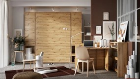 Výklopná vysoká postel 120 REBECCA dub artisan