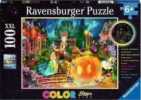 Ravensburger Svítící puzzle Popelka XXL / 100 dílků / od 6 let