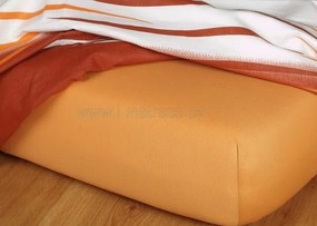 Dadka Prostěradlo Jersey prostěradlo karamel 120x60