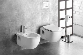Sapho Brilla bidet závěsný 36,5 x 53 cm bílá 100624
