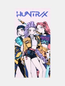 Sinsay - Bavlněný ručník K-Pop Demon Hunters - fialová