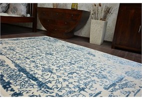 Luxusní kusový koberec akryl Icon modrý 2 160x230cm