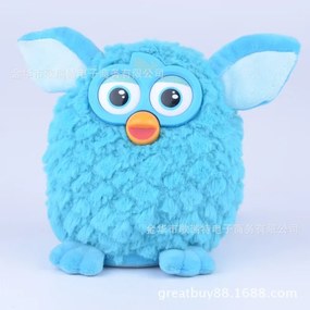 Mluvící plyšový Furby Barvy: světle modrá