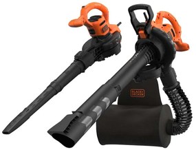 BLACK+DECKER - Elektrický zahradní vysavač 3v1, 2900 W BEBLV290-QS