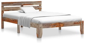 288410 vidaXL Rám postele masivní sheeshamové dřevo 120 x 200 cm