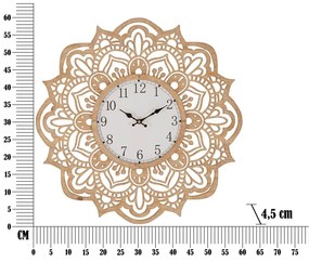 Nástěnné hodiny ø 60 cm Carving – Mauro Ferretti