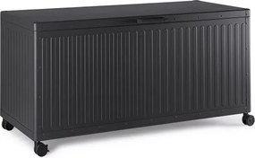 BIZZOTTO Zahradní úložný box OCEAN antracit 141x72 cm 0663970