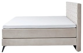 Béžová boxspring postel 200x200 cm La Maison – Meise Möbel