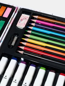Sinsay - Výtvarná sada v kufříku s motivem jednorožců 54 pack - vícebarevná
