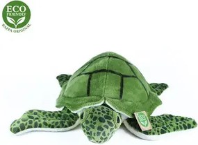 RAPPA Plyšová želva mořská 25 cm / ECO-FRIENDLY / od 0 měsíců