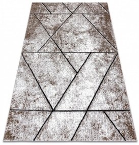 Kusový koberec Wall hnědý 140x190cm