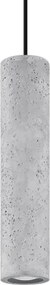 Lustr SOLLUX Luvo 1 GU10 1x40W bez zdroje SL.0653 beton