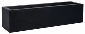 Jort Low Black S - V 25 cm / D 100 cm