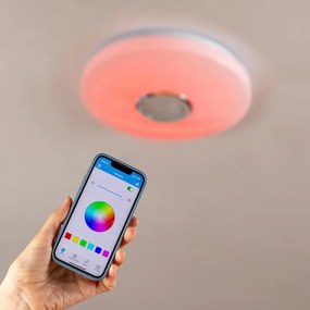 Stropní LED svítidlo s BT reproduktorem Lumavox InnovaGoods