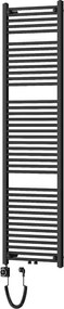 Mexen Mars, elektrické topné těleso 1800 x 500 mm, 900 W, černá, W110-1800-500-6900-70