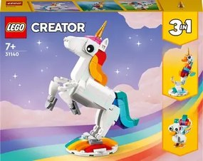 LEGO® Creator 3 v 1 31140 Kouzelný jednorožec / Počet dílků: 145 / od