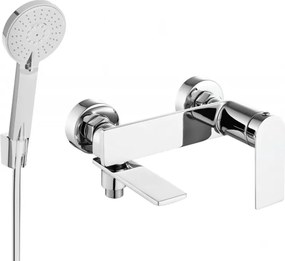 Mexen Zero R40 vanová baterie se sprchovou sadou, chrom - 7113R40-00