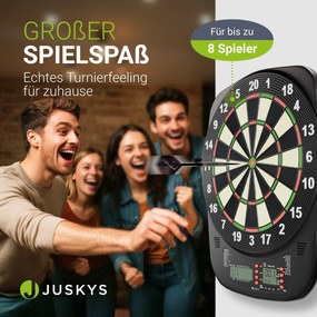 Juskys Elektronický terč na šipky s příslušenstvím