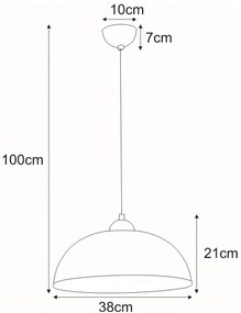 Závěsné svítidlo K-3858 z řady AROSA